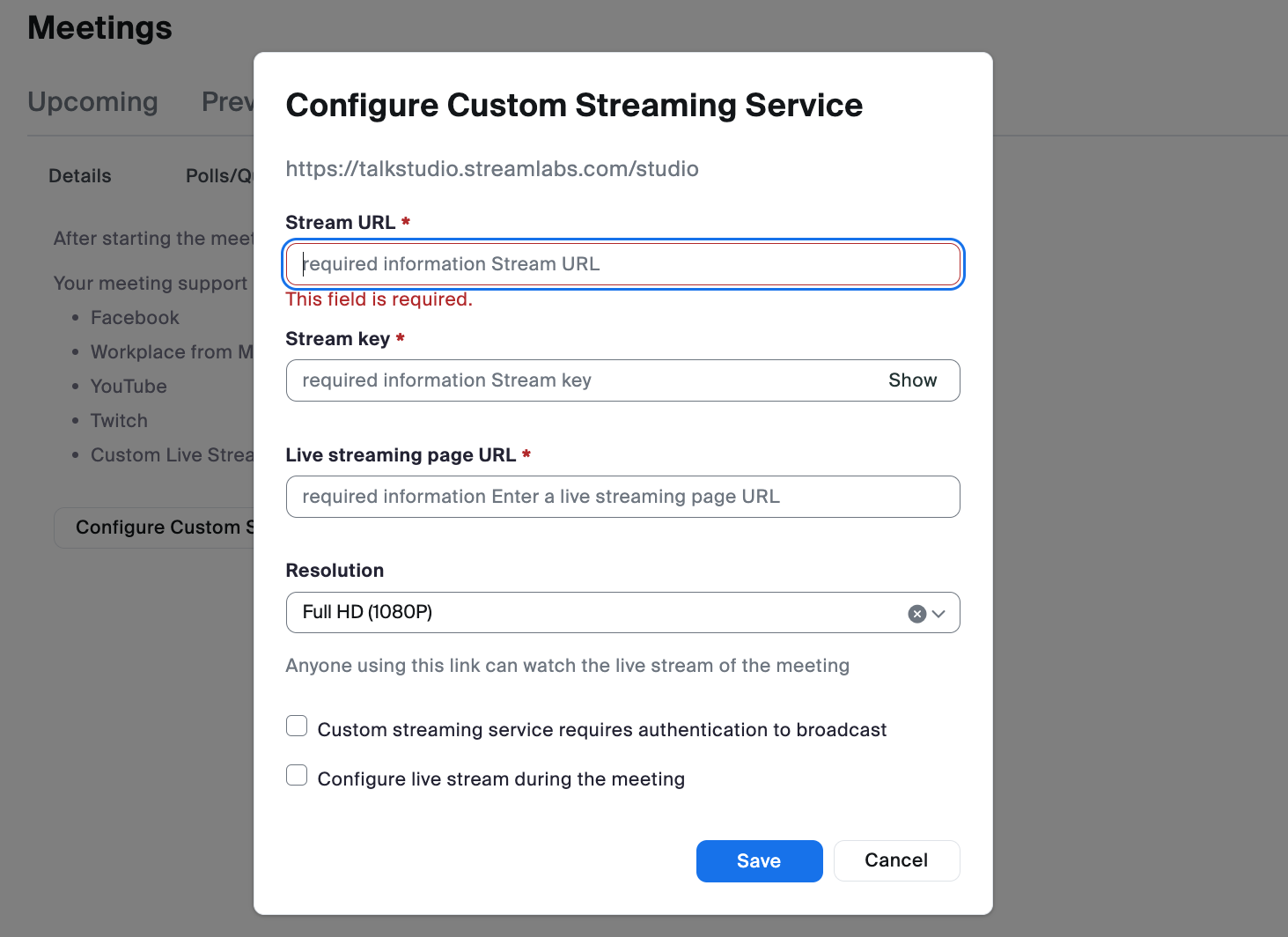 Stream From Zoom to Talk Studio - Full Guide | Streamlabs